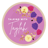 Talking with Taylah – Listen on Spotify and Apple Podcast.